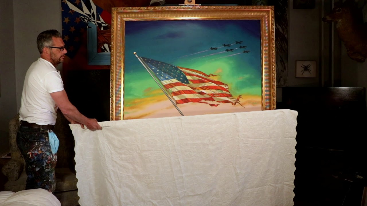 Scott LoBaido: America's Creative Patriot Artist - The Thinking ...