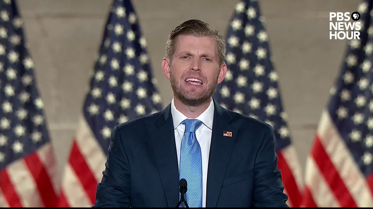 Eric Trump’s full speech at the Republican National Convention - The ...