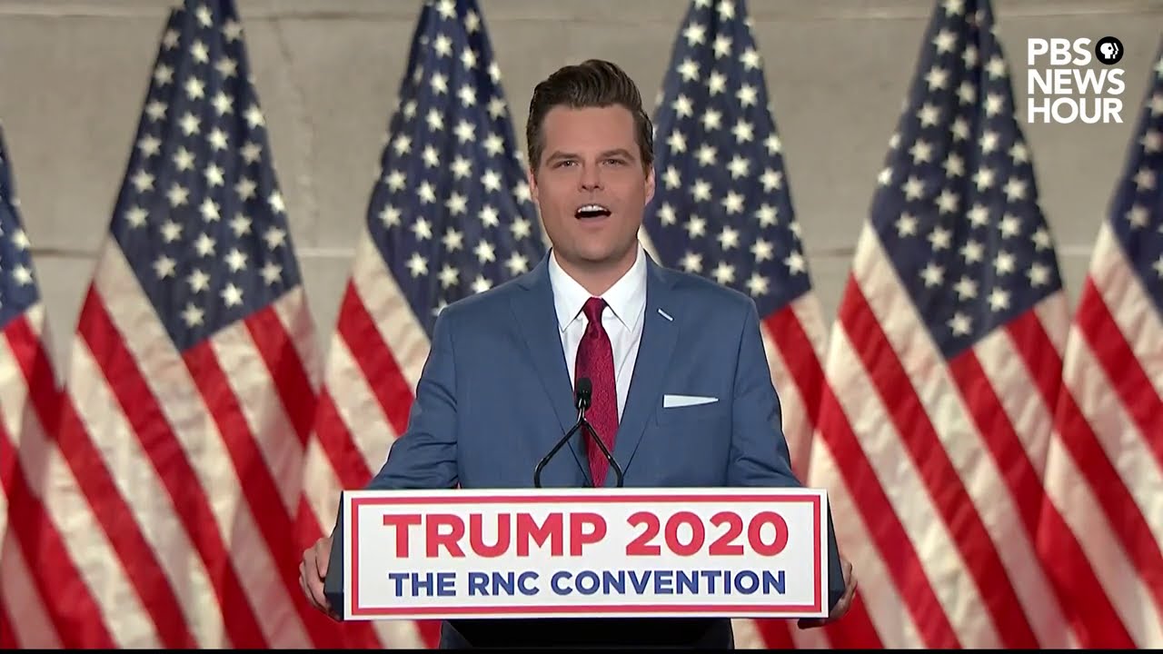 Matt Gaetz’s full speech at the Republican National Convention - The ...