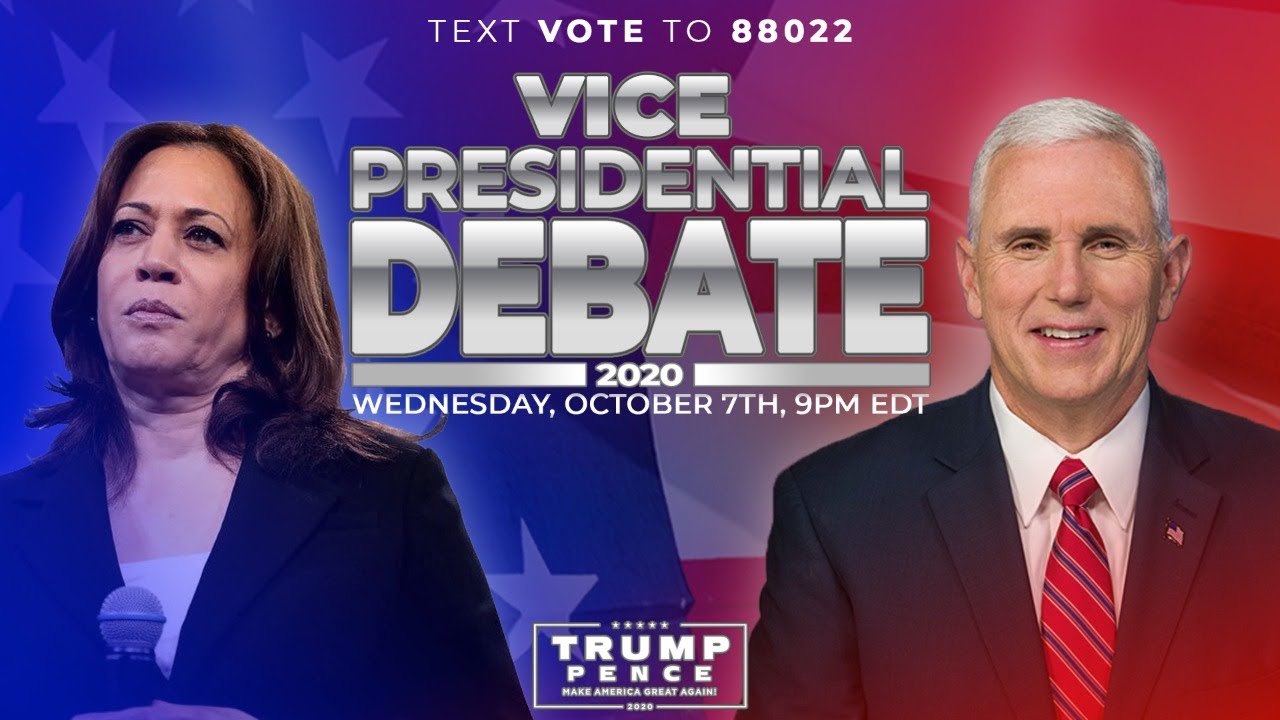 2020 Vice Presidential Debate from Salt Lake City, Utah - The Thinking ...