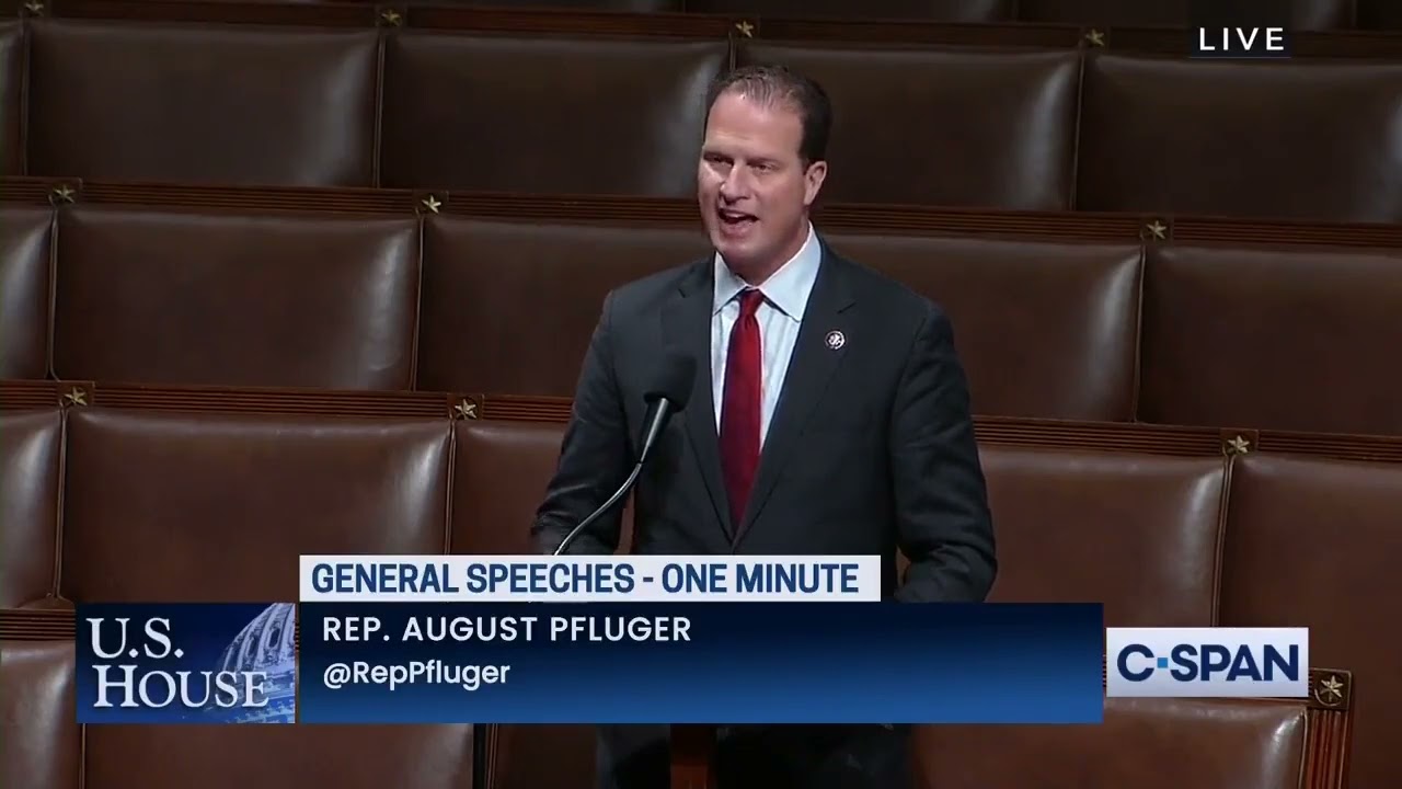 Rep. August Pfluger on Border Crossings and Enough Fentanyl To Kill ...