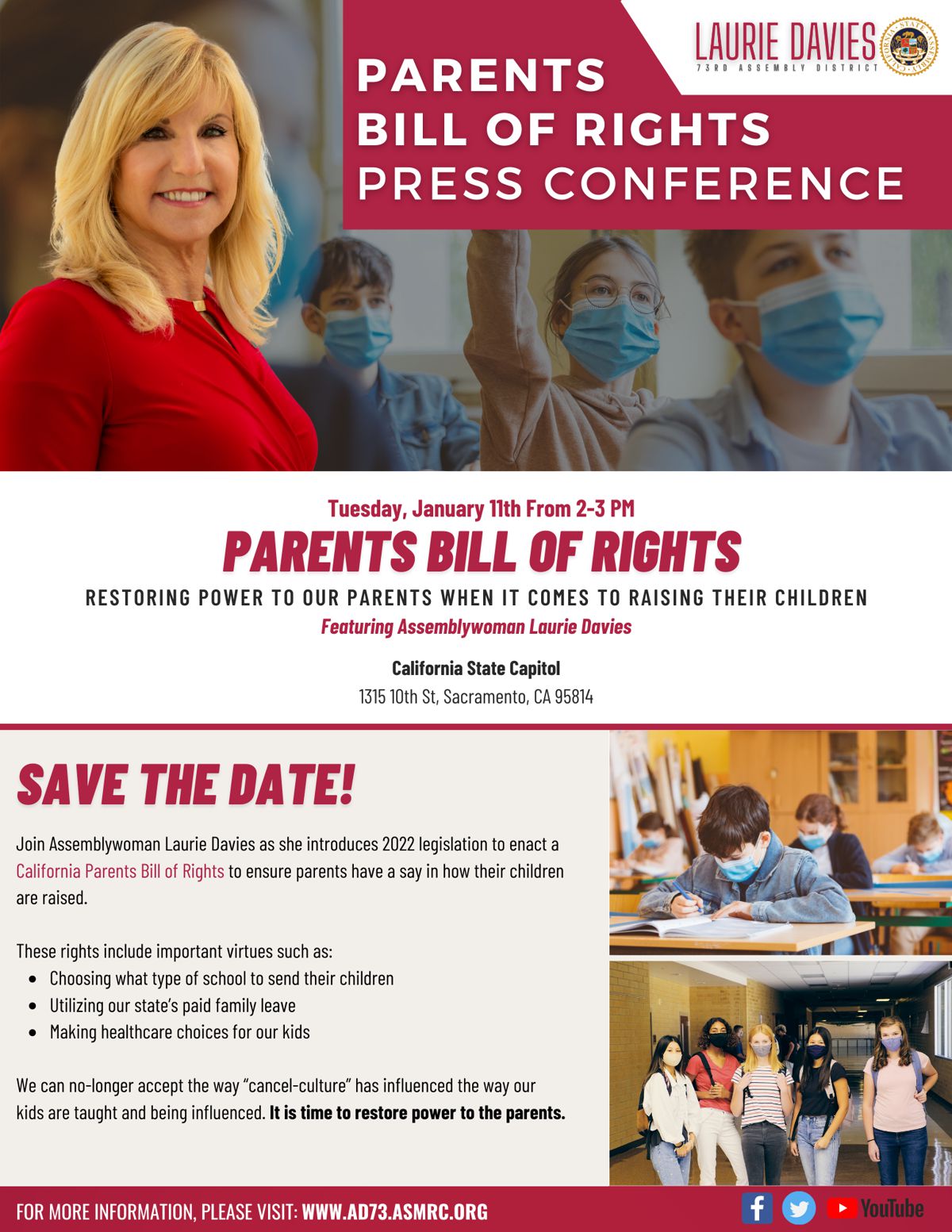 California Parents Bill of Rights: Restoring Power to Our Parents ...