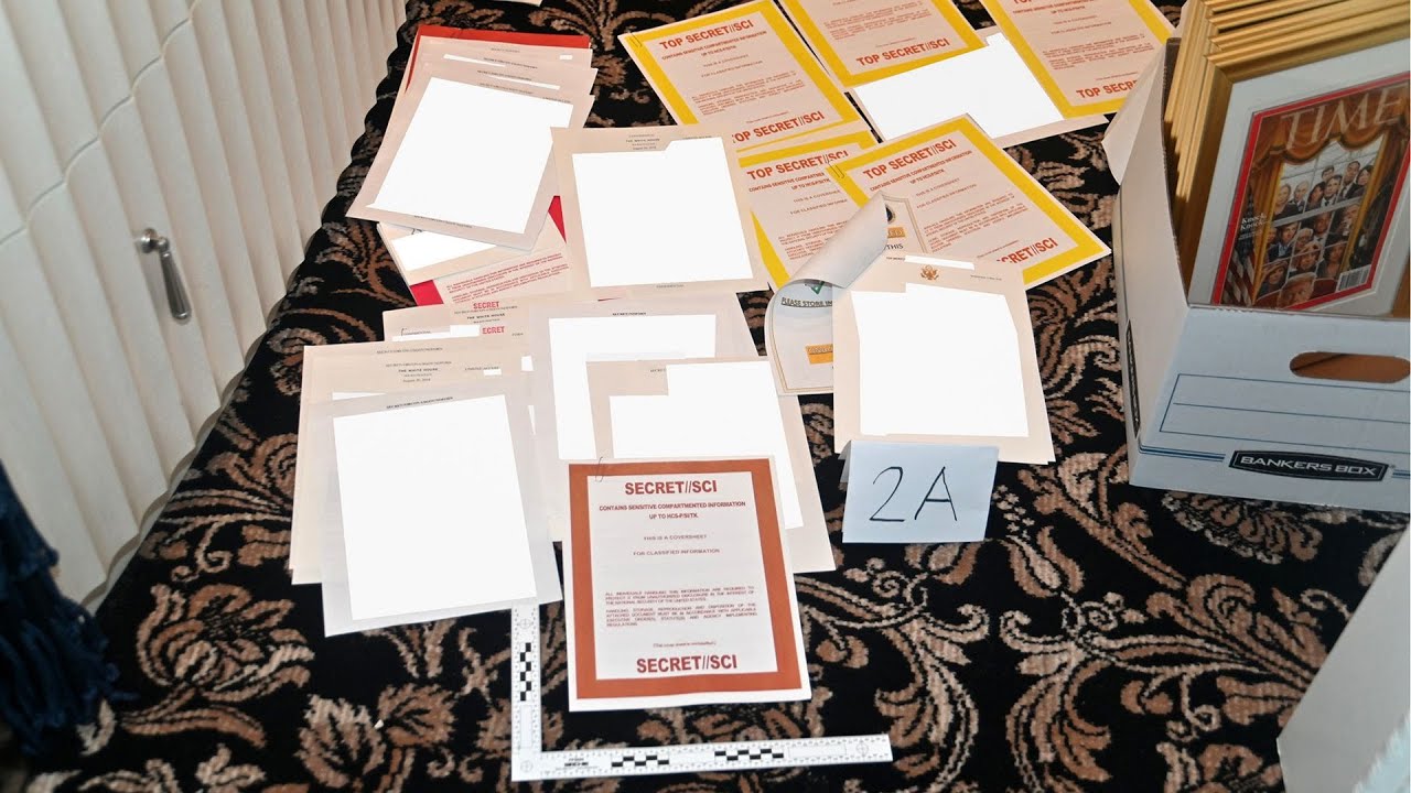 Trump: FBI Photos of ‘Top Secret’ Documents Were a ‘Set Up’ - The ...