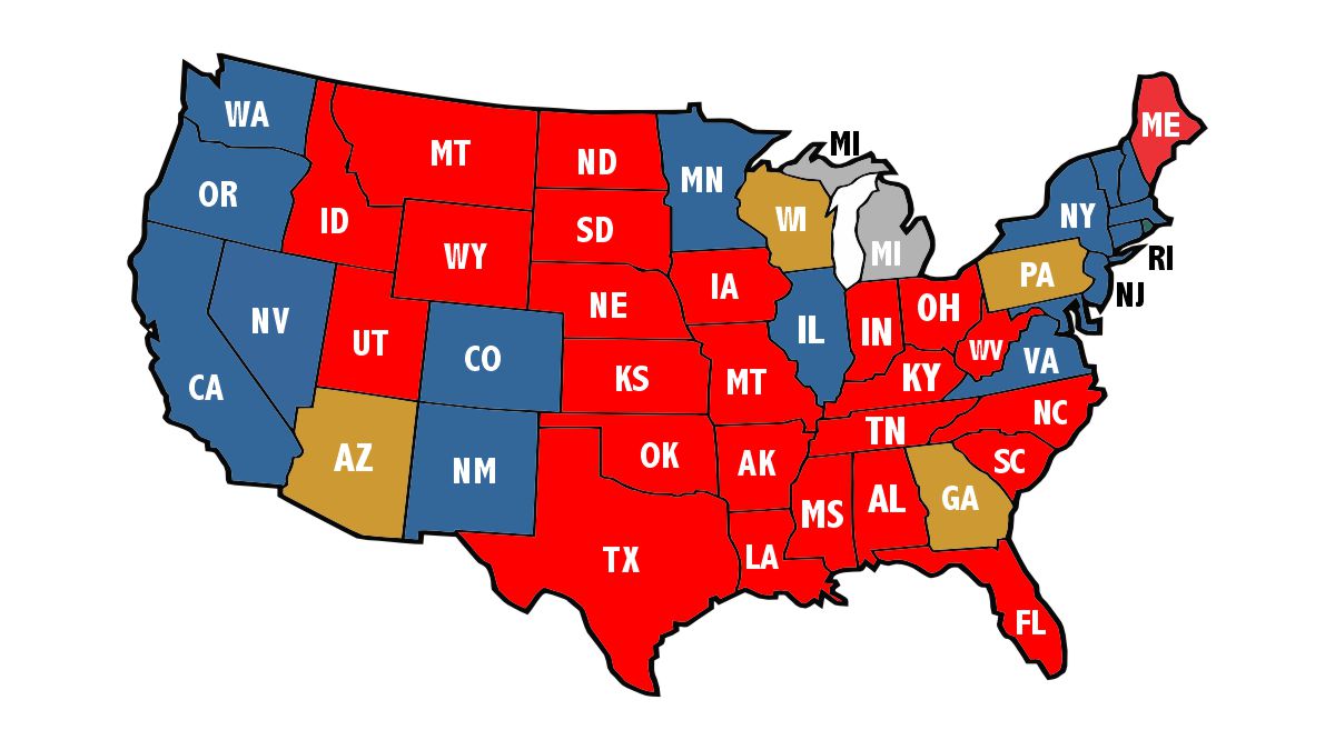 New election frontiers shake up 2024 map - The Thinking Conservative News