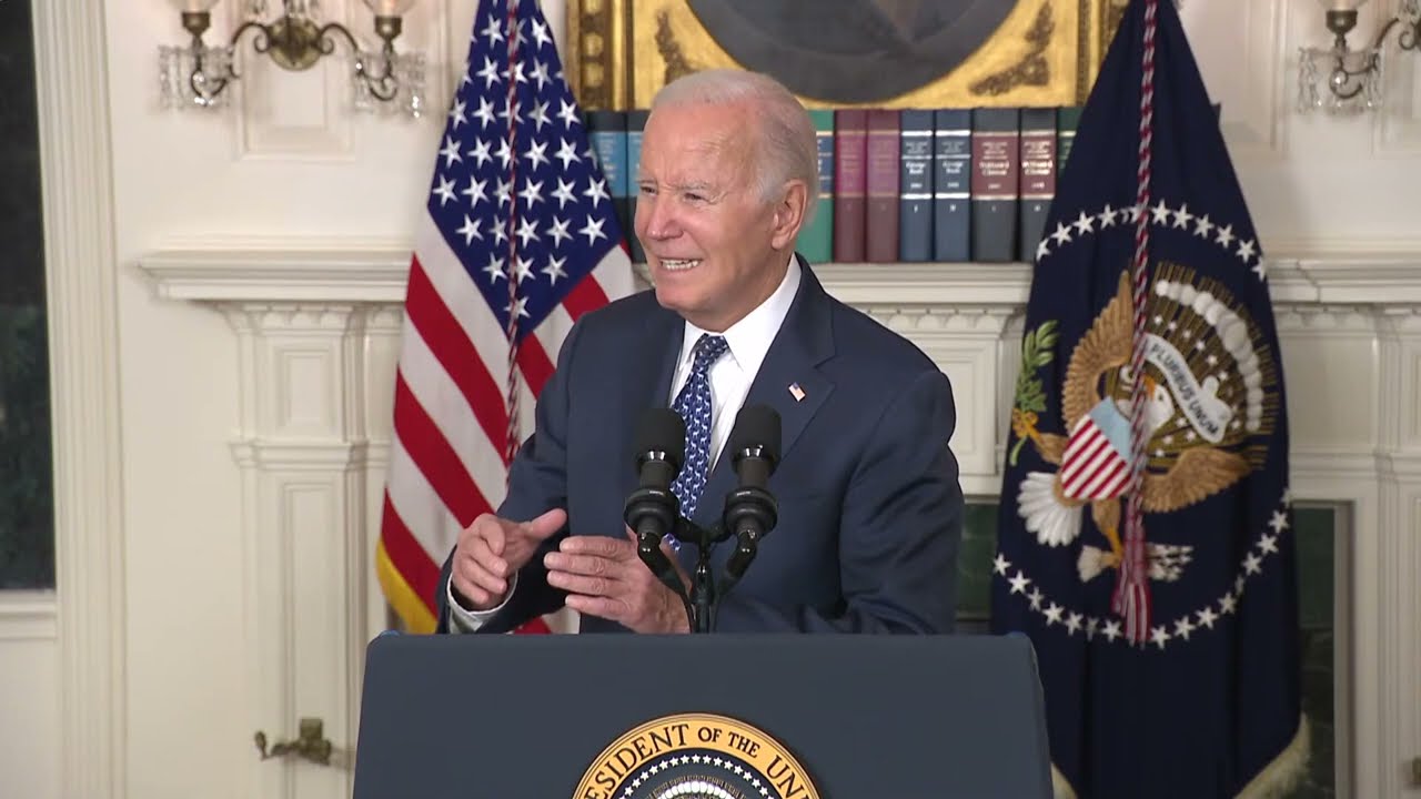 Statement from President Joe Biden - The Thinking Conservative News