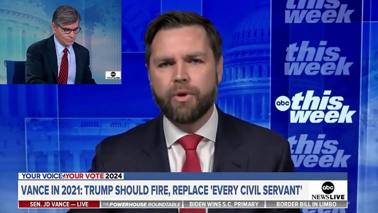 Here's What Caused ABC News' George Stephanopoulos to Cut Off J.D ...