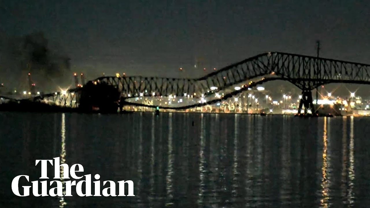 Major Bridge in Baltimore Collapses After Ship Strike; Search and ...