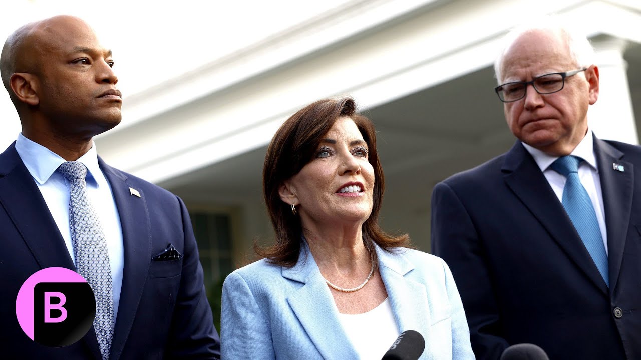 Democrat Governors Rally Behind Biden After White House Meeting - The ...