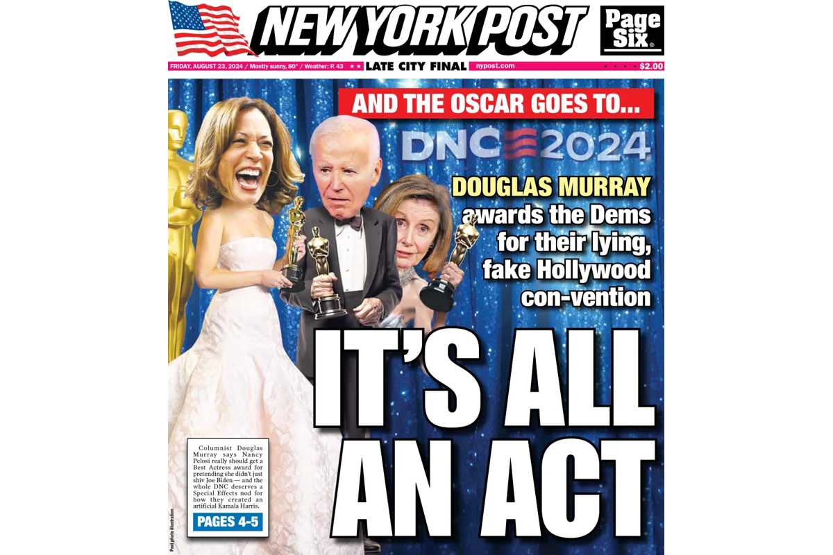 These are the Dems who deserve an Oscar for the fake, all-an-act ...