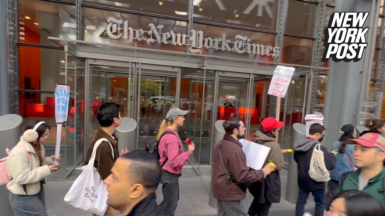 New York Times Tech Union Goes on Strike 1 Day Before Election - The ...