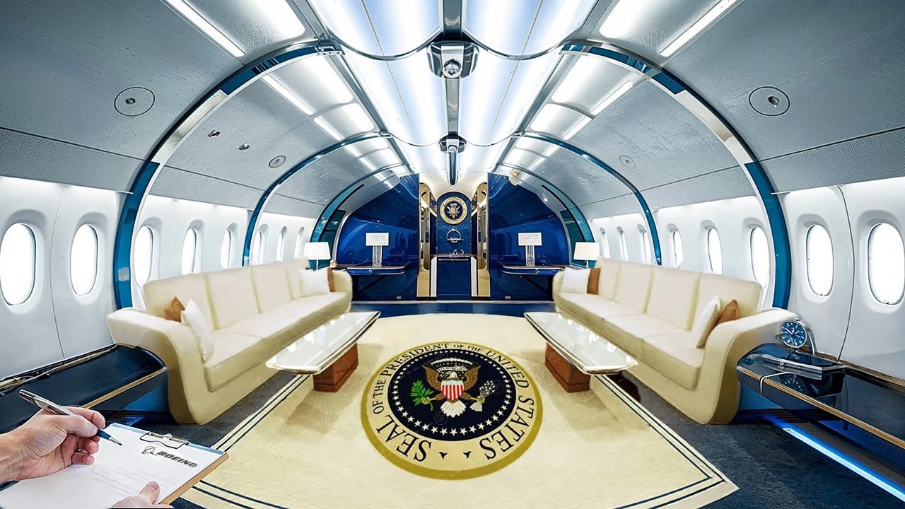 Trump Tours Boeing Plane Amid Frustration Over Delays in New Air Force ... Trump Tours Boeing Plane Amid Frustration Over Delays in New Air Force ...