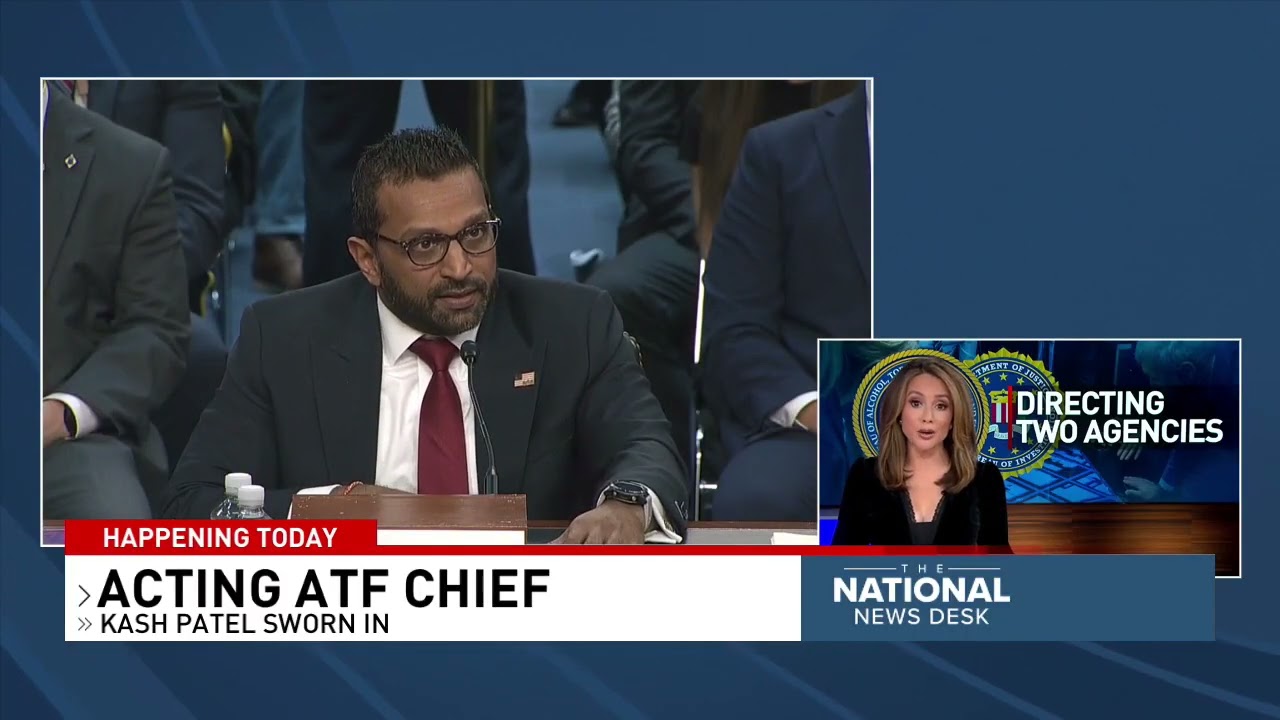 FBI Director Kash Patel Sworn In as Acting ATF Chief - The Thinking ...