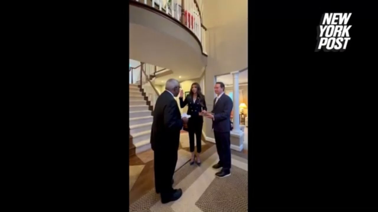A Governor, a Justice, and a Family Bible: Landry Helps Swear In Kristi ...