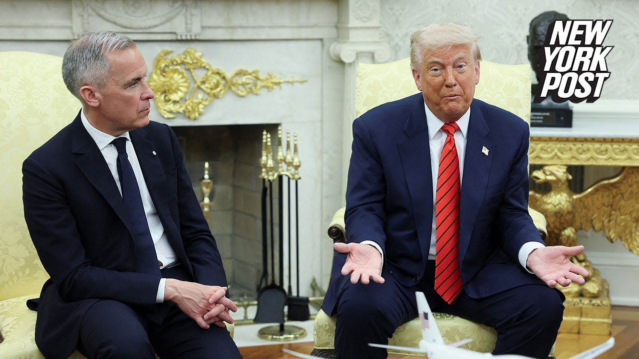 Trump Says ‘Never Say Never’ as Carney Tells Him Canada Not for Sale ...