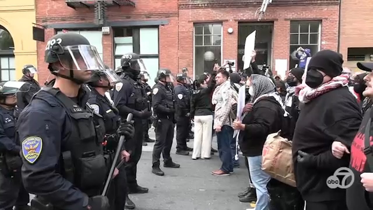 60 People Arrested During San Francisco Protest Against Immigration ...