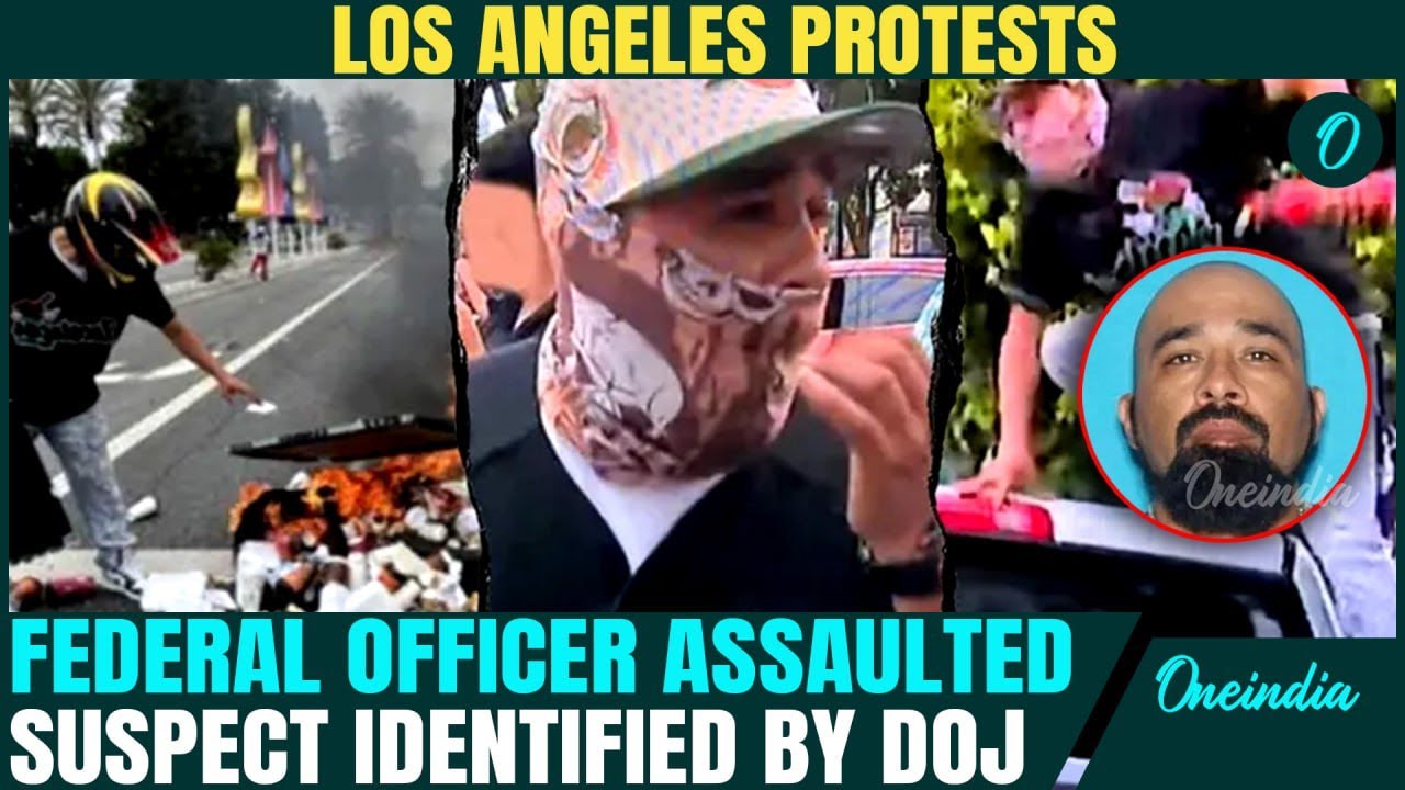 FBI Identifies Masked Man Accused of Assaulting Federal Officer in LA ...