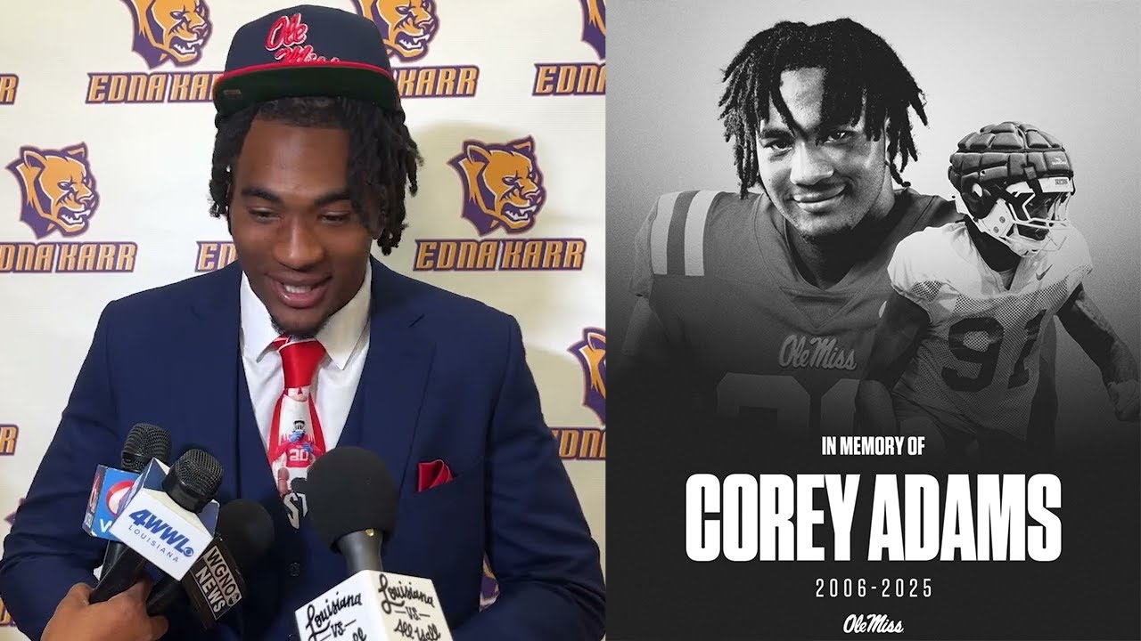 Ole Miss Football Player Corey Adams Killed in Tennessee Shooting - The ...