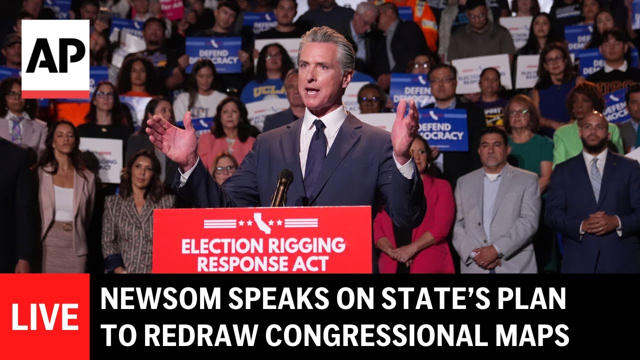 Newsom Signs California’s Redistricting Plan as Texas Finalizes New ...