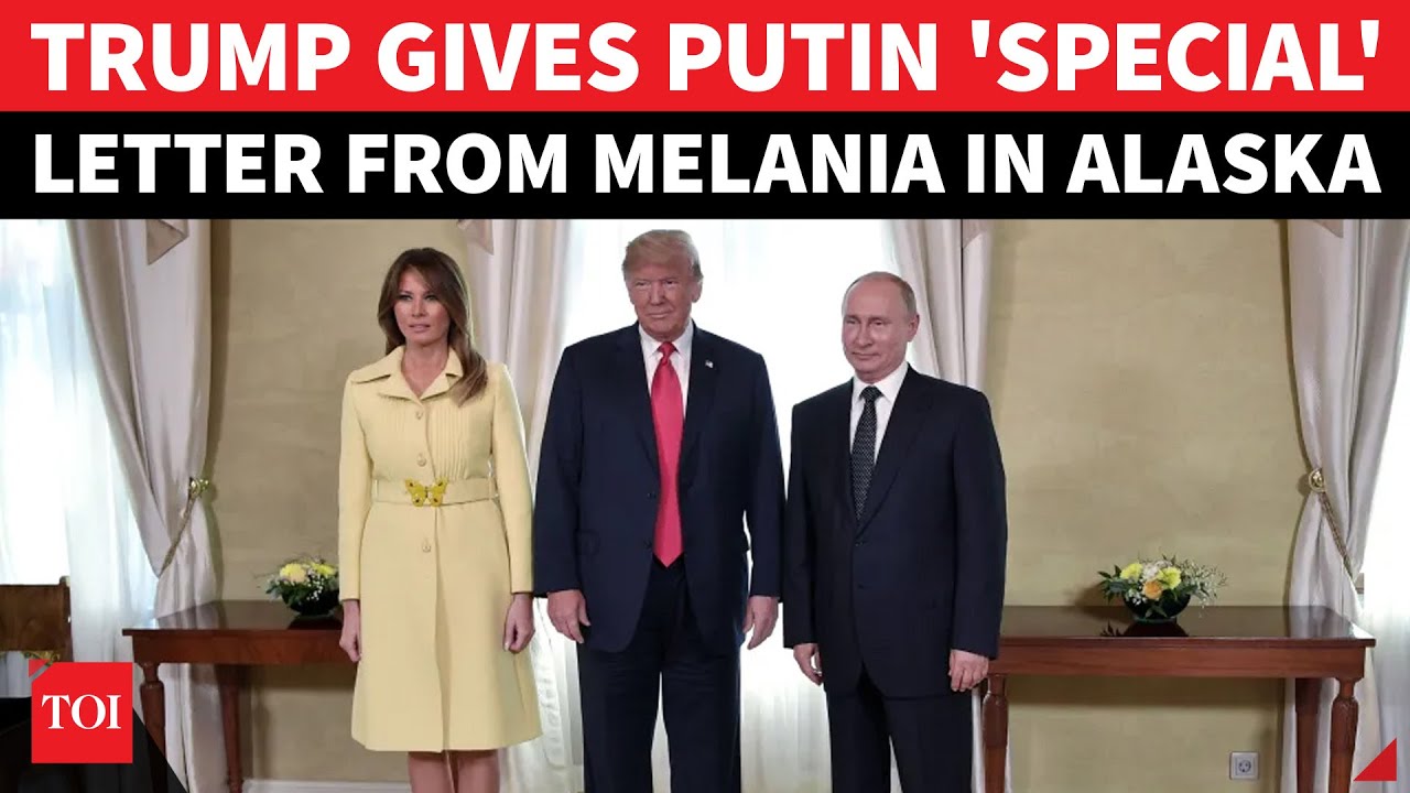 First Lady Melania Trump Pens Letter to Putin About Protecting Children ...