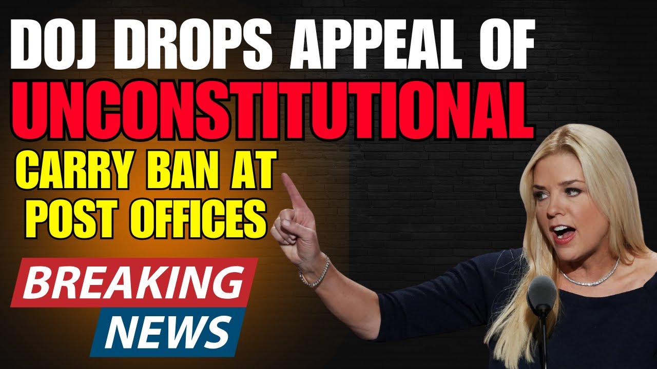 DOJ Won’t Appeal Judge’s Order on Concealed Carry Ban in Post Offices ...