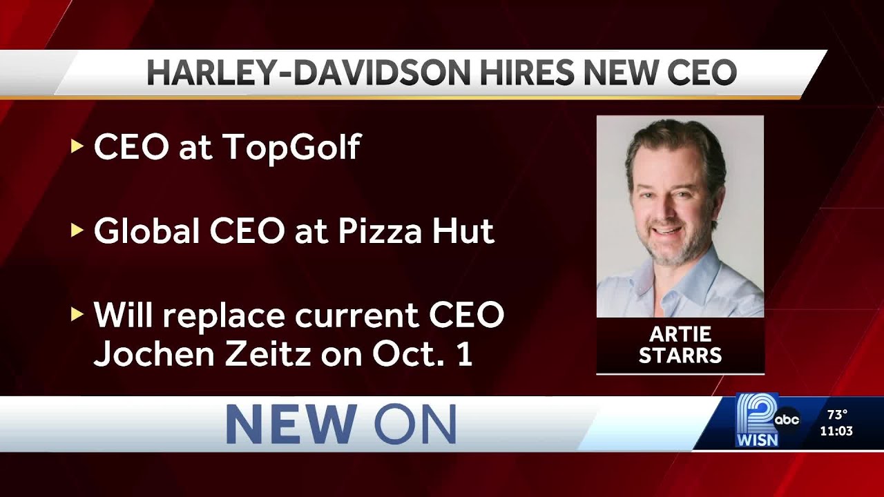 Harley-Davidson Names Topgolf Chief Artie Starrs as New CEO - The ...