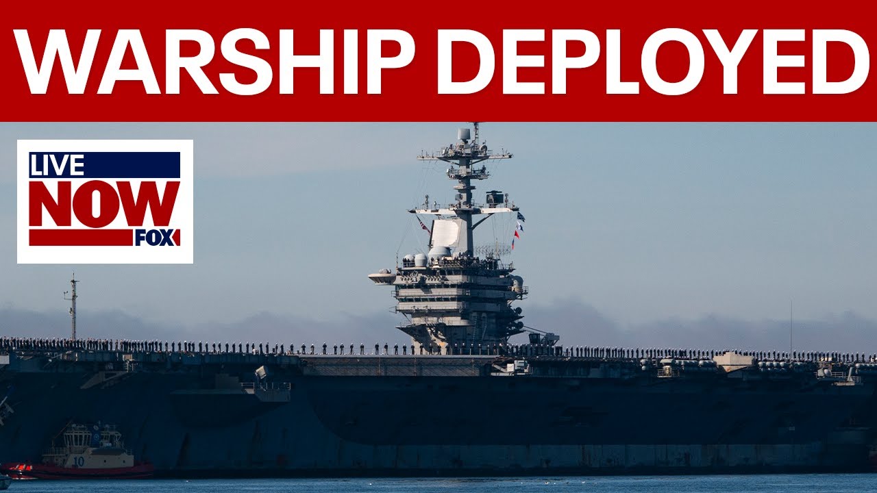 Trump Says US Has a ‘Big Force’ of Naval Ships Heading Toward Iran ...